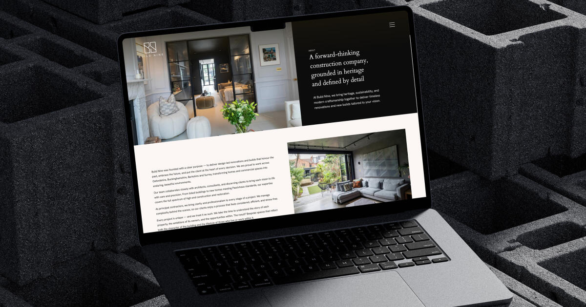 Architecture Practice Website Design